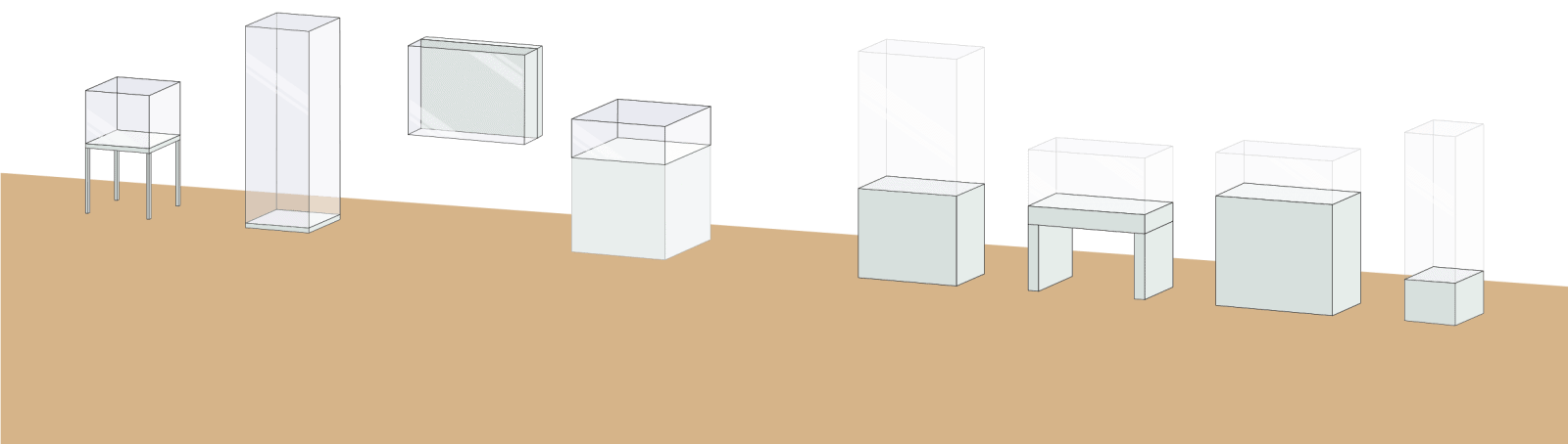Display Cases for Museums & Exhibits - FRANK Showcase System