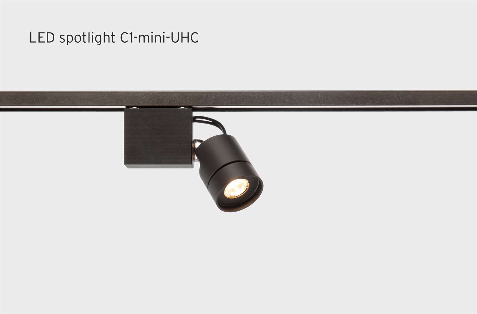 Showcases Lighting System - dimmable LED spots